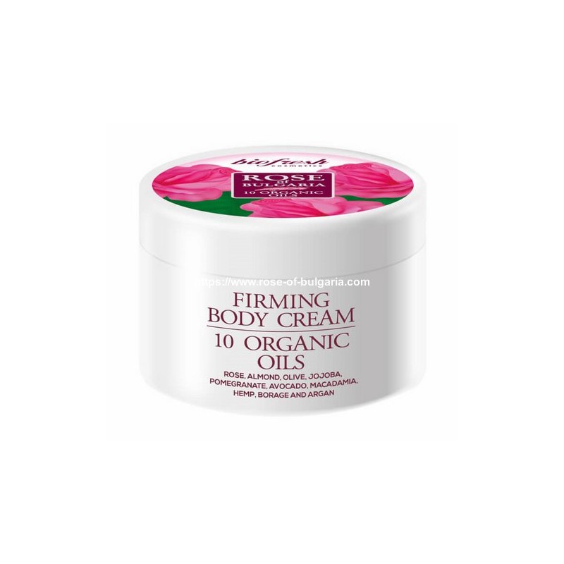 organic rose oil firming body